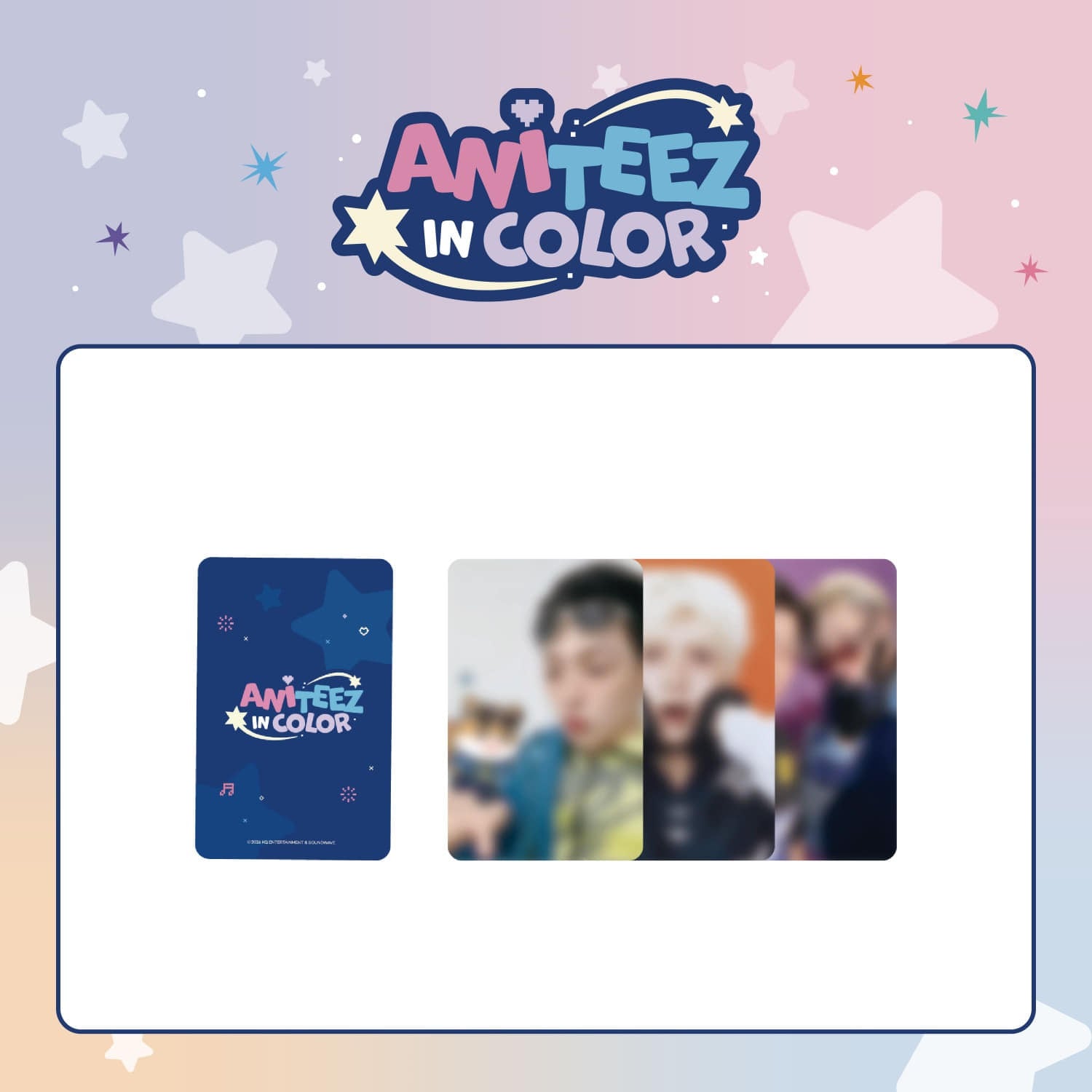 ATEEZ X ANITEEZ POP-UP STORE [ANITEEZ IN COLOR] MD - Random Trading Ca ...