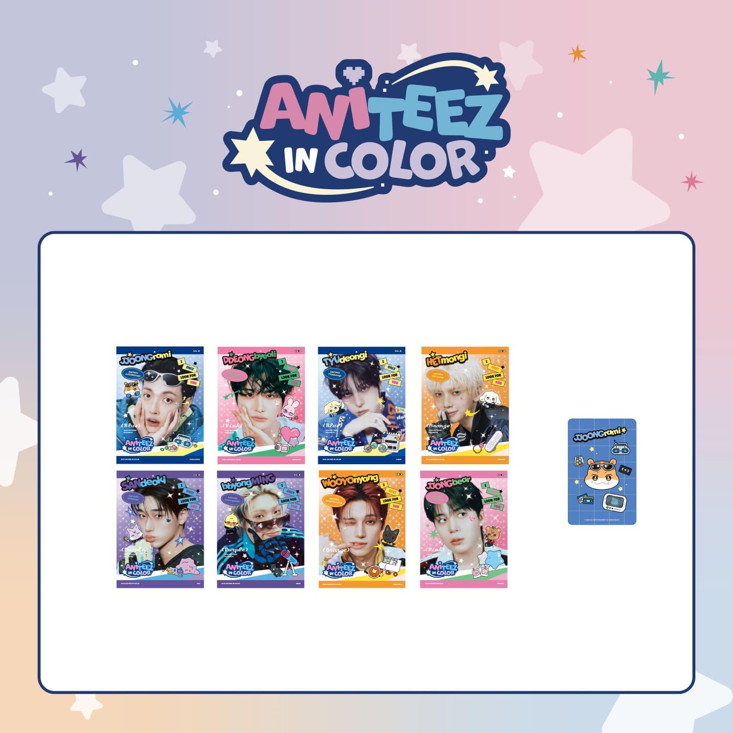 ATEEZ X ANITEEZ POP-UP STORE [ANITEEZ IN COLOR] MD - Mini Photobook – Byit