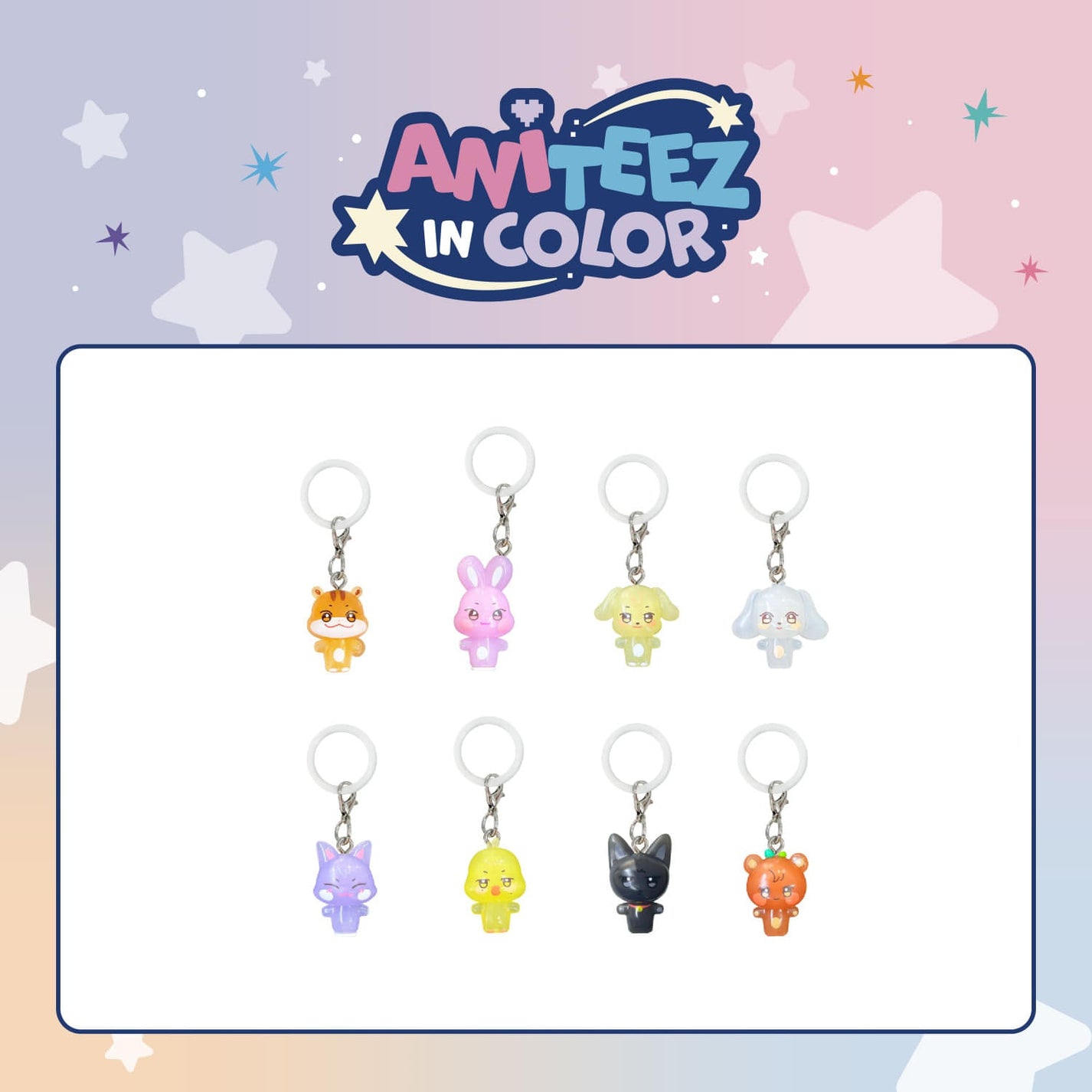 ATEEZ X ANITEEZ POP-UP STORE [ANITEEZ IN COLOR] MD - Clear Mascot Char ...